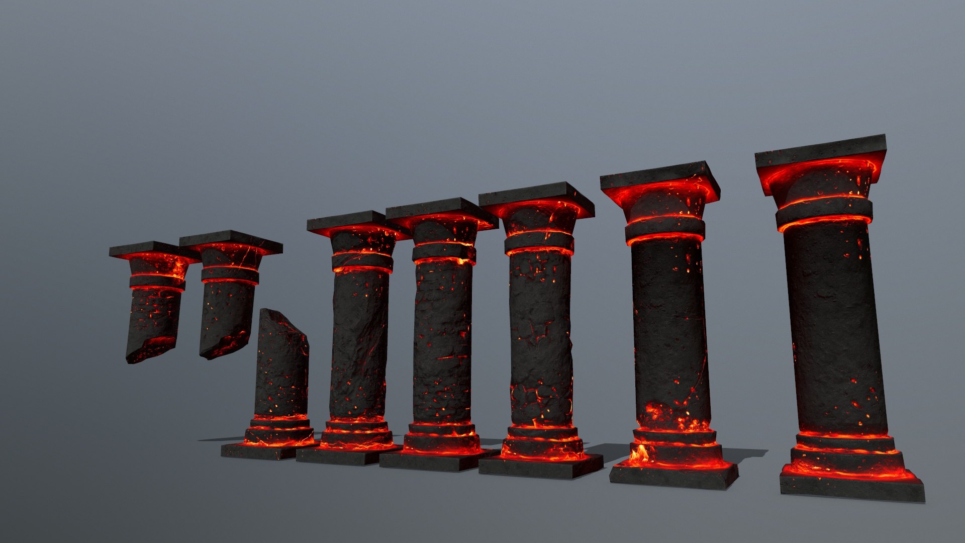 Lava Pillar 3D Model - TurboSquid 2105614