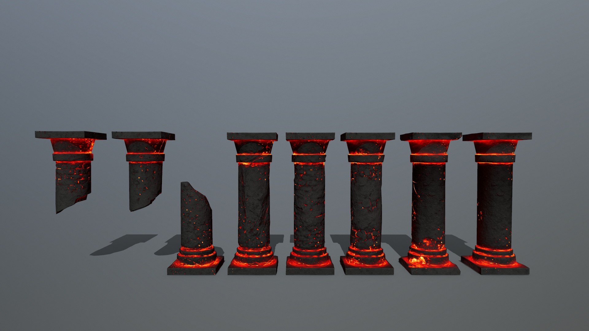 Lava Pillar 3D Model - TurboSquid 2105614