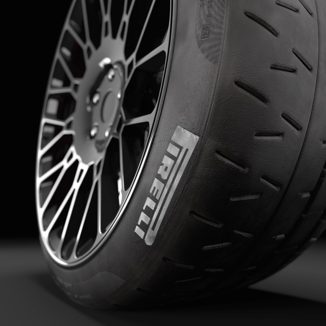Realistic Wheel 3D Model - TurboSquid 1661861