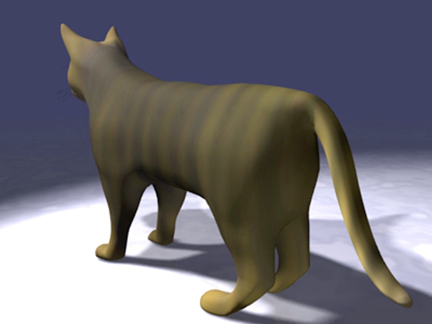 House Cat 3d Model