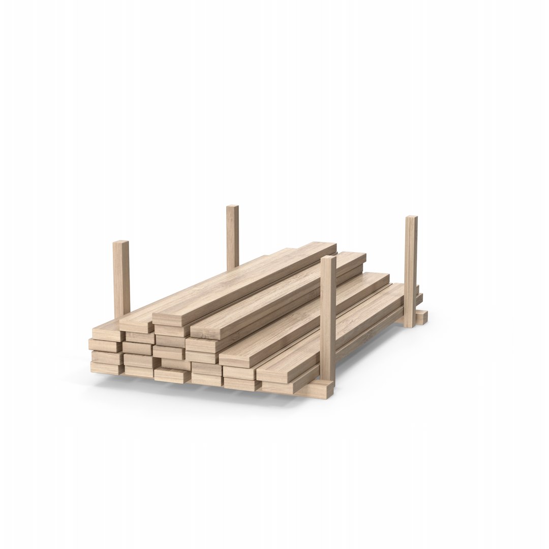 Wood Planks 3D Model - TurboSquid 2018301