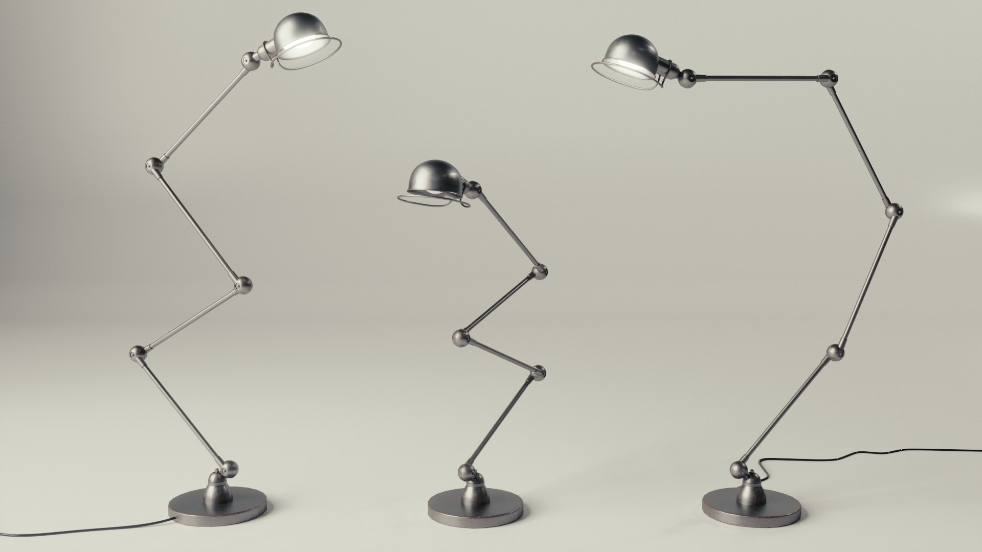 3ds Jielde Lamp