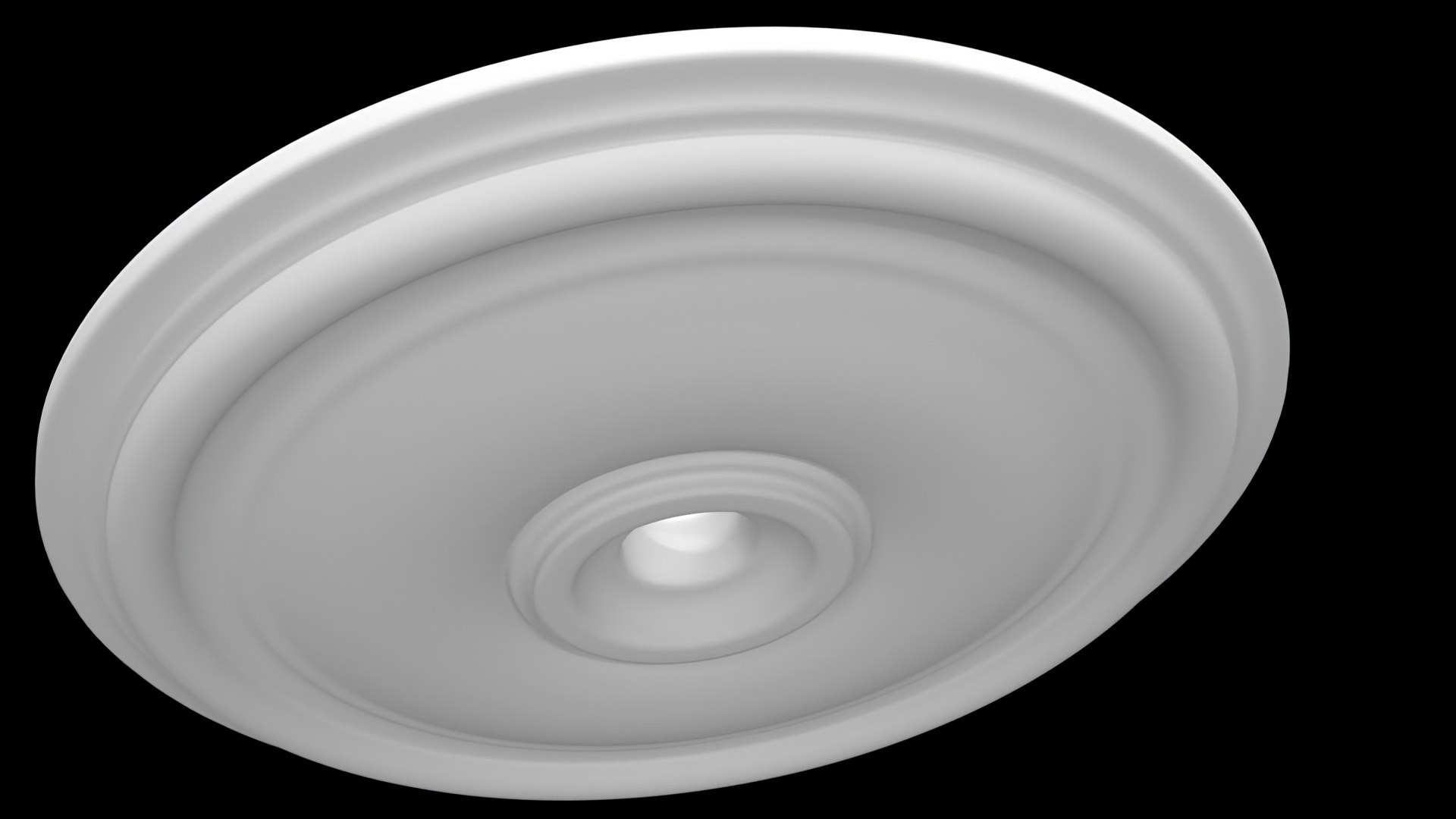 Ceiling Sockets Gypsum Plaster DR29 3D Model - TurboSquid 2025097
