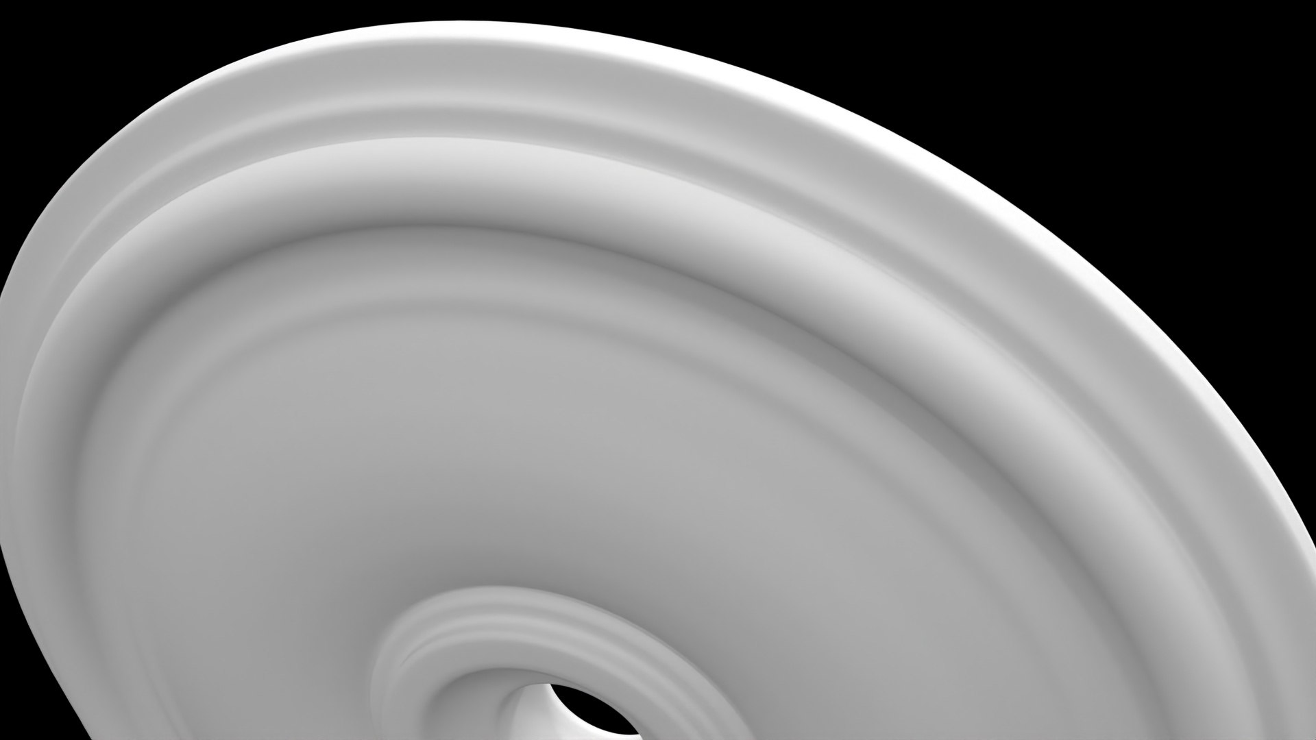 Ceiling Sockets Gypsum Plaster DR29 3D Model - TurboSquid 2025097