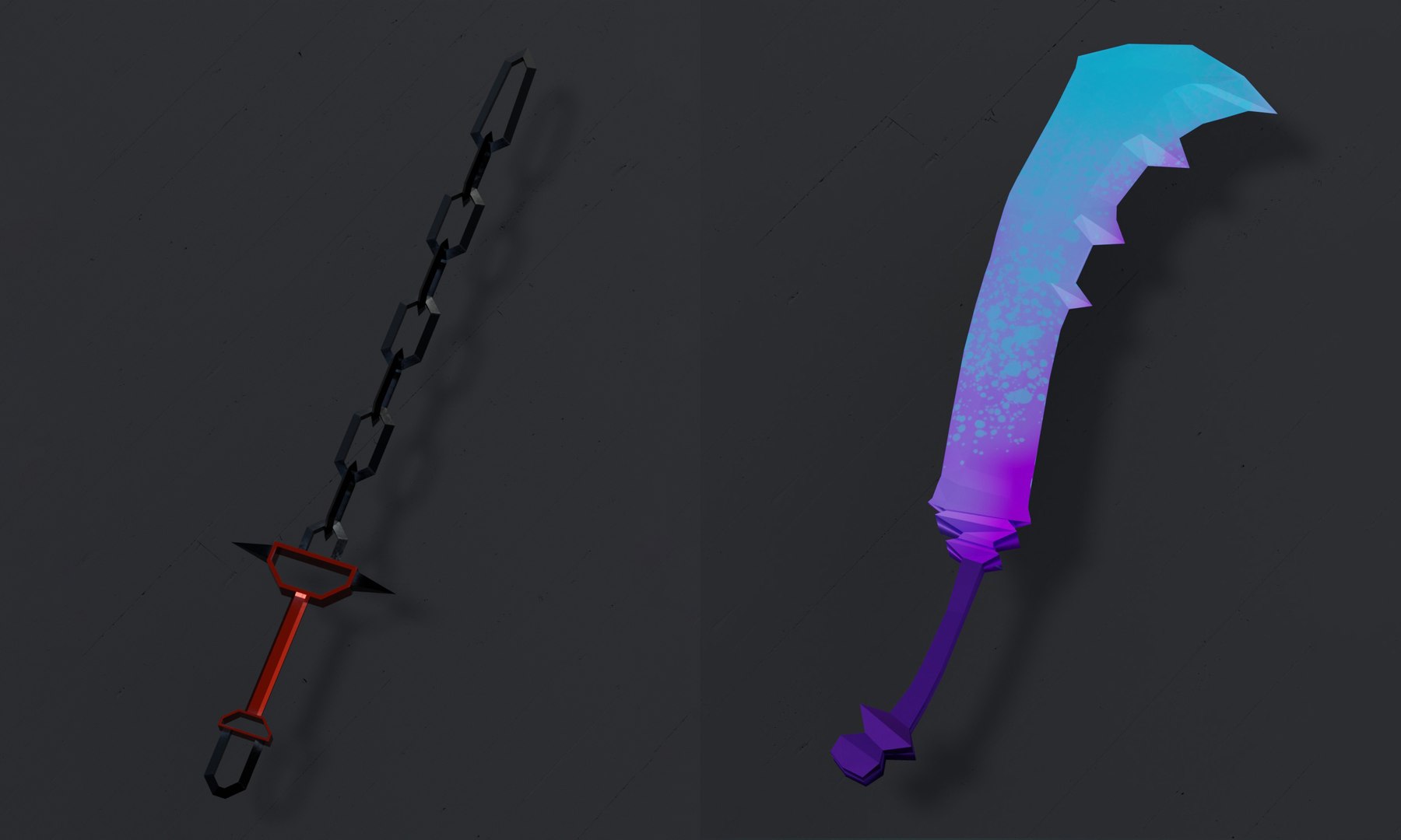 RT - LowPolyFantasyWeapons - BLEND - Textures 3D Model - TurboSquid 2048300