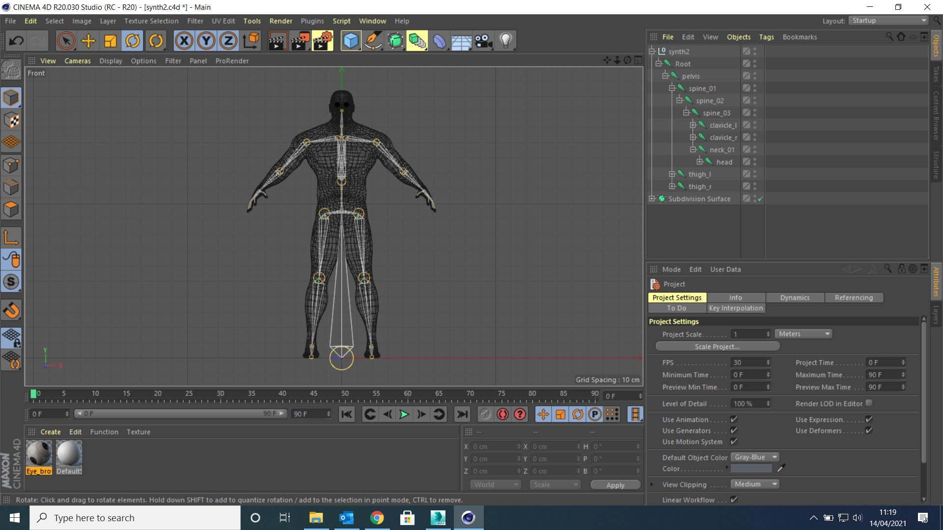 Synthetic Humanoid 3D Model - TurboSquid 1719058