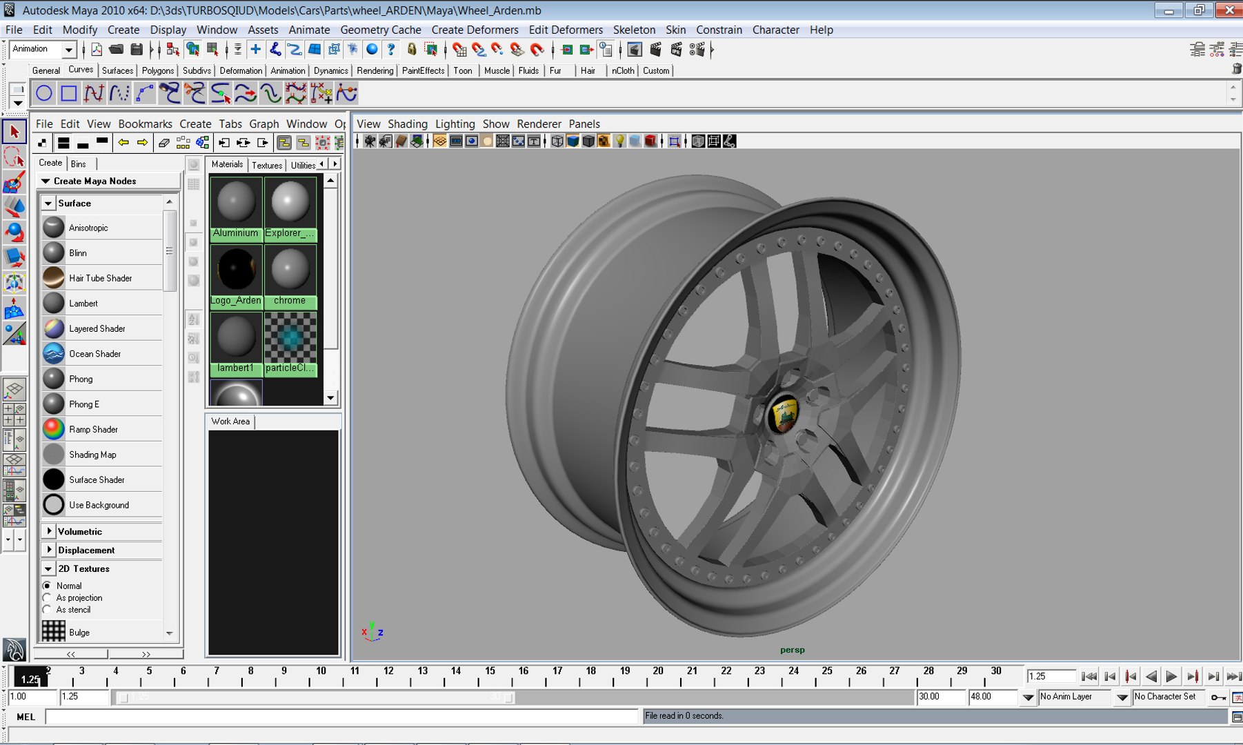 Free 3ds Mode Wheel Arden