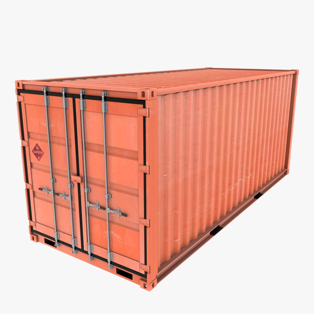 Iso Open Shipping Container 3D Model - TurboSquid 1232611