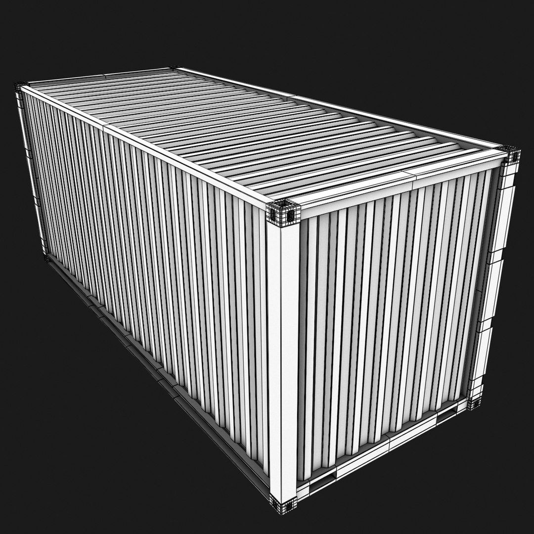 Iso Open Shipping Container 3D Model - TurboSquid 1232611
