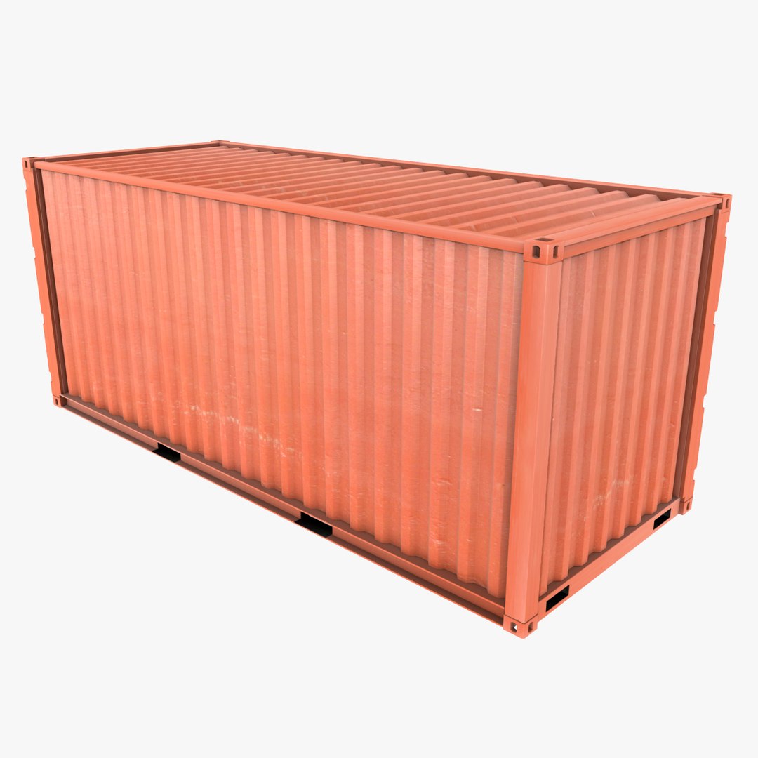 Iso Open Shipping Container 3D Model - TurboSquid 1232611