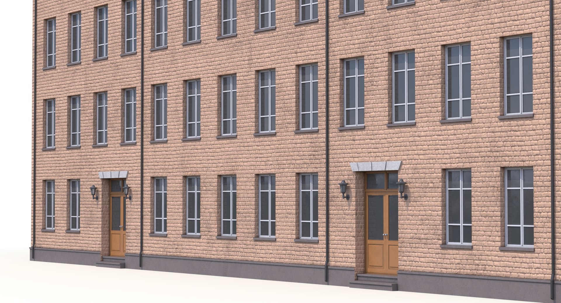 3D Residential Building PBR Model - TurboSquid 2518569