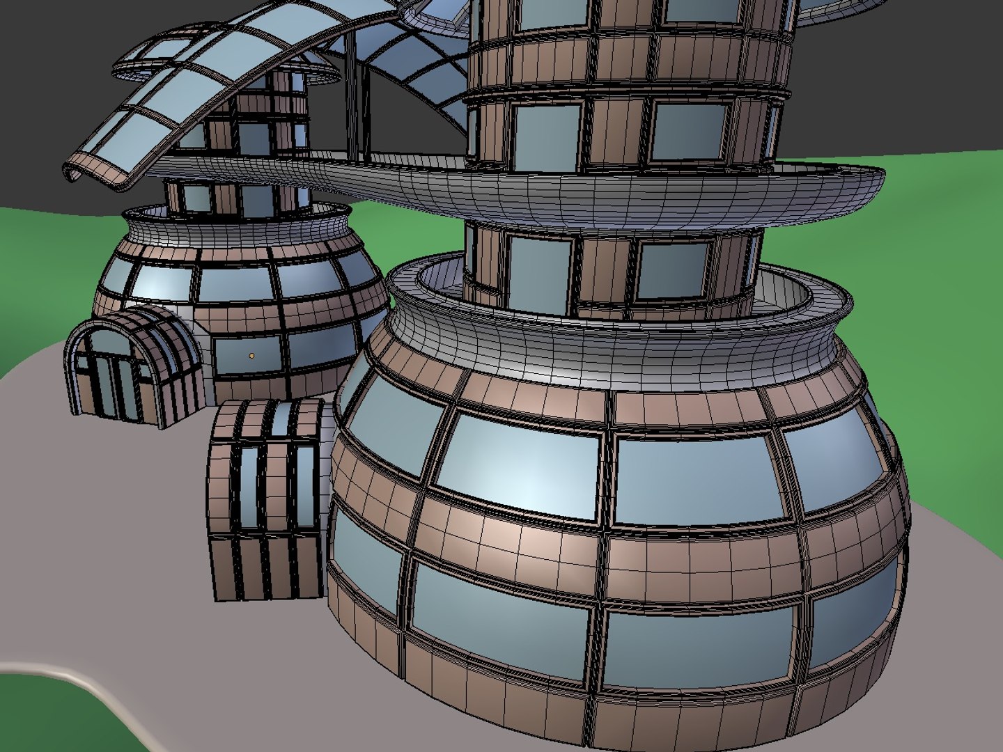 3d Iglo House Structures