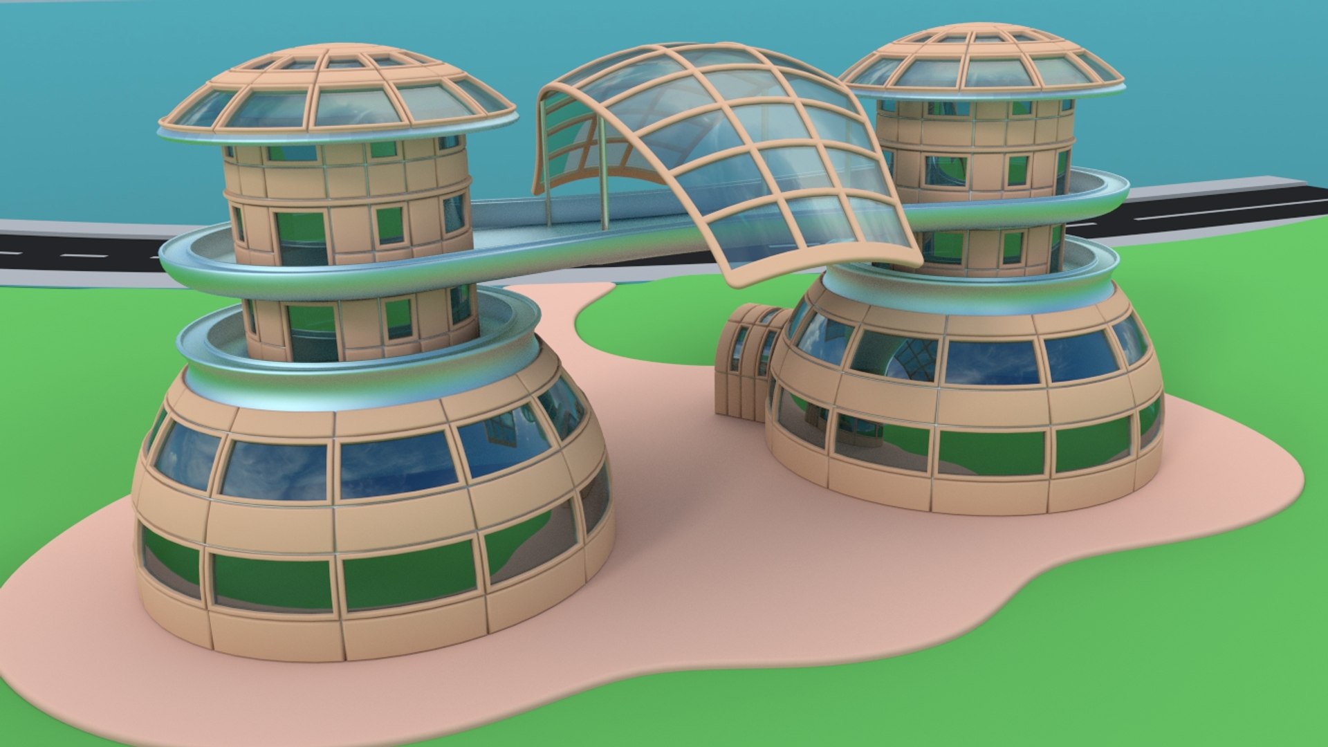 3d Iglo House Structures