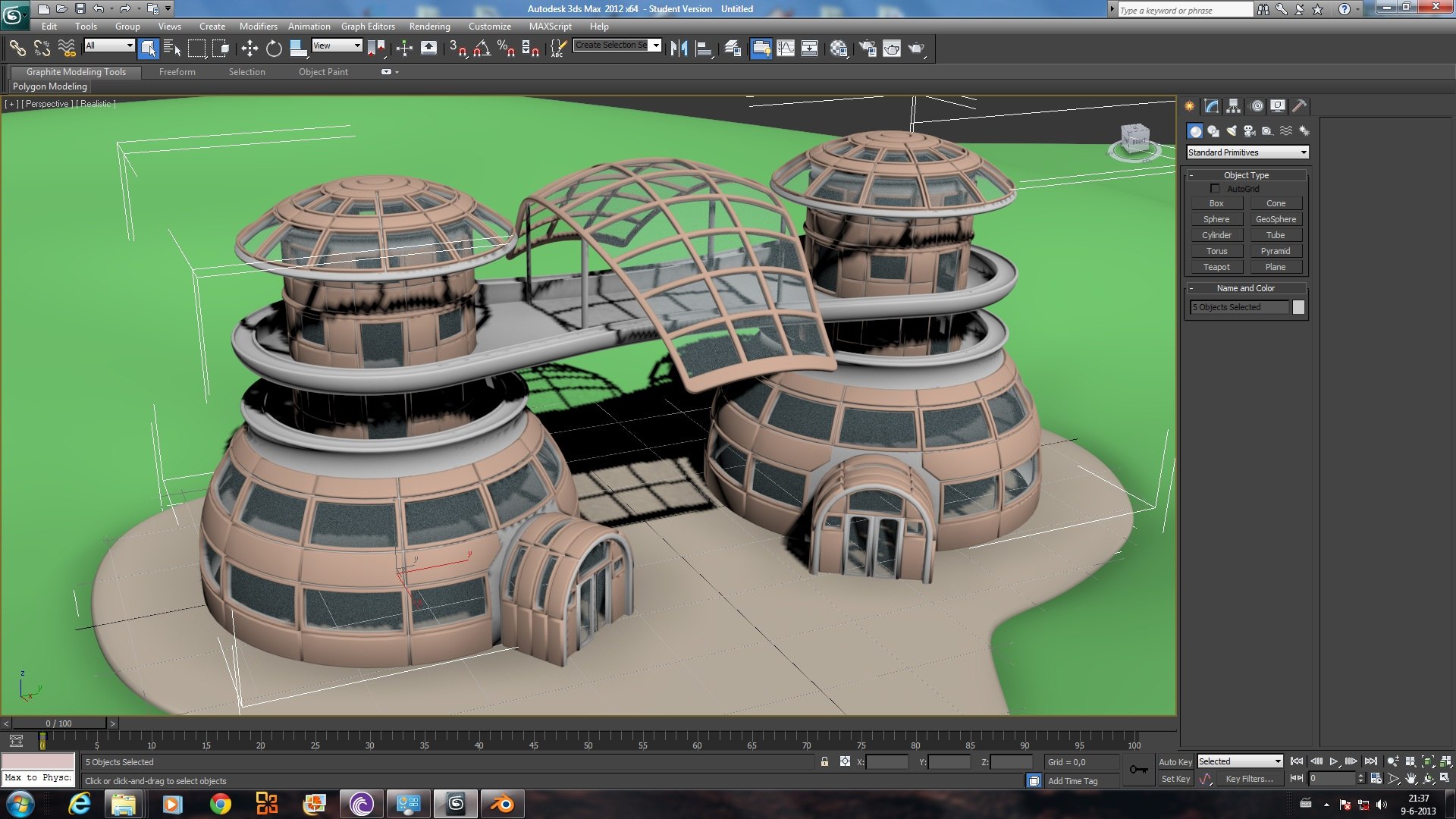 3d Iglo House Structures