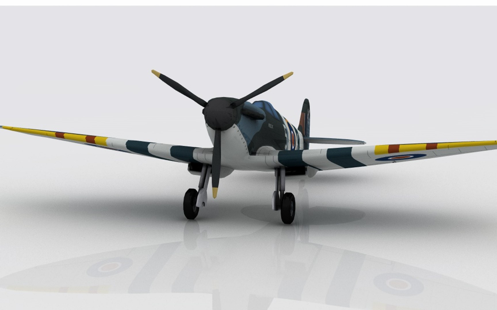 3D Spitfire - TurboSquid 1219077