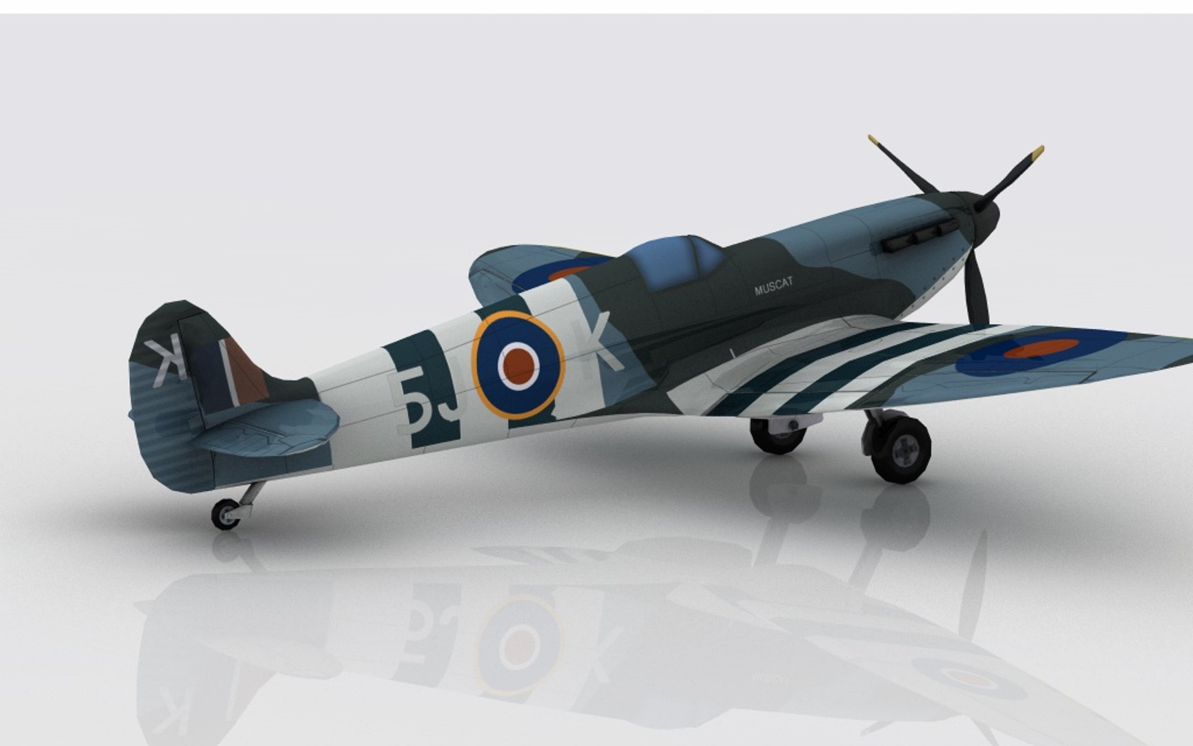 3D Spitfire - TurboSquid 1219077