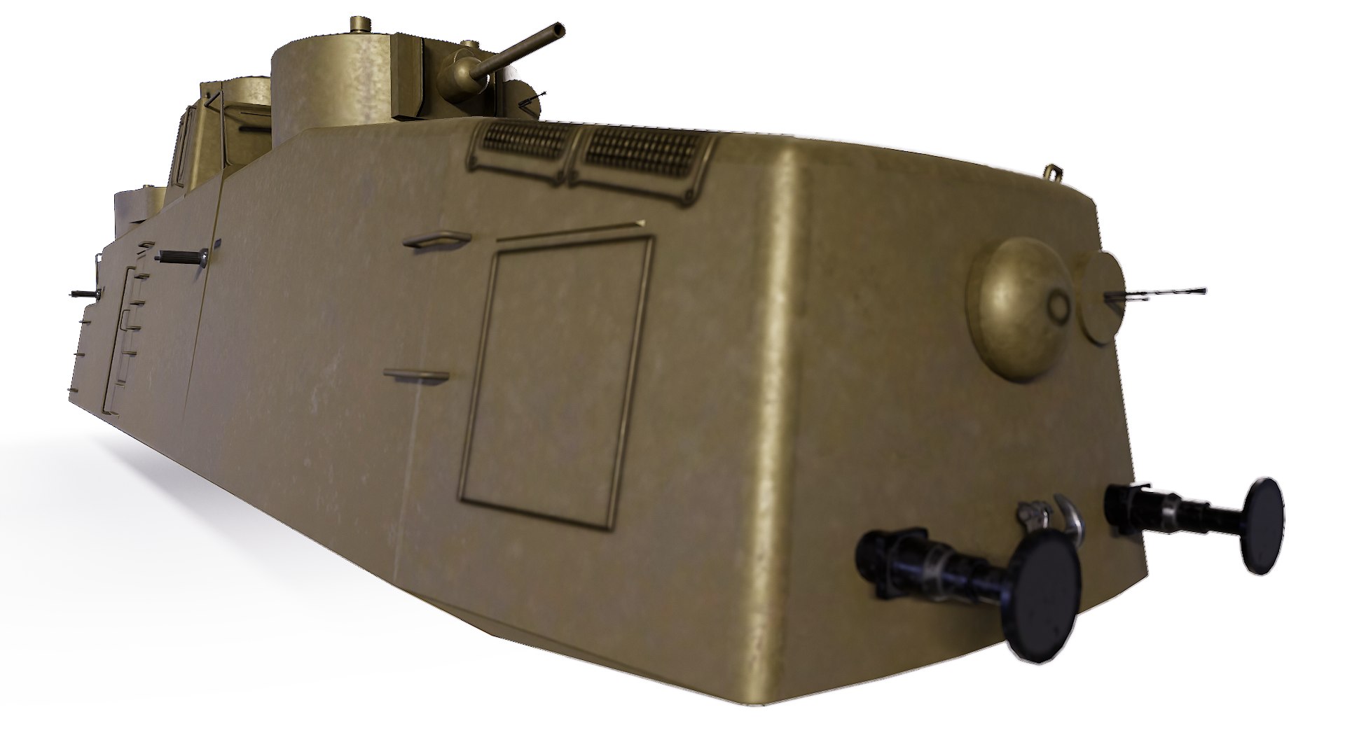 Motobronevagon MBV-2 3D Model - TurboSquid 1843731