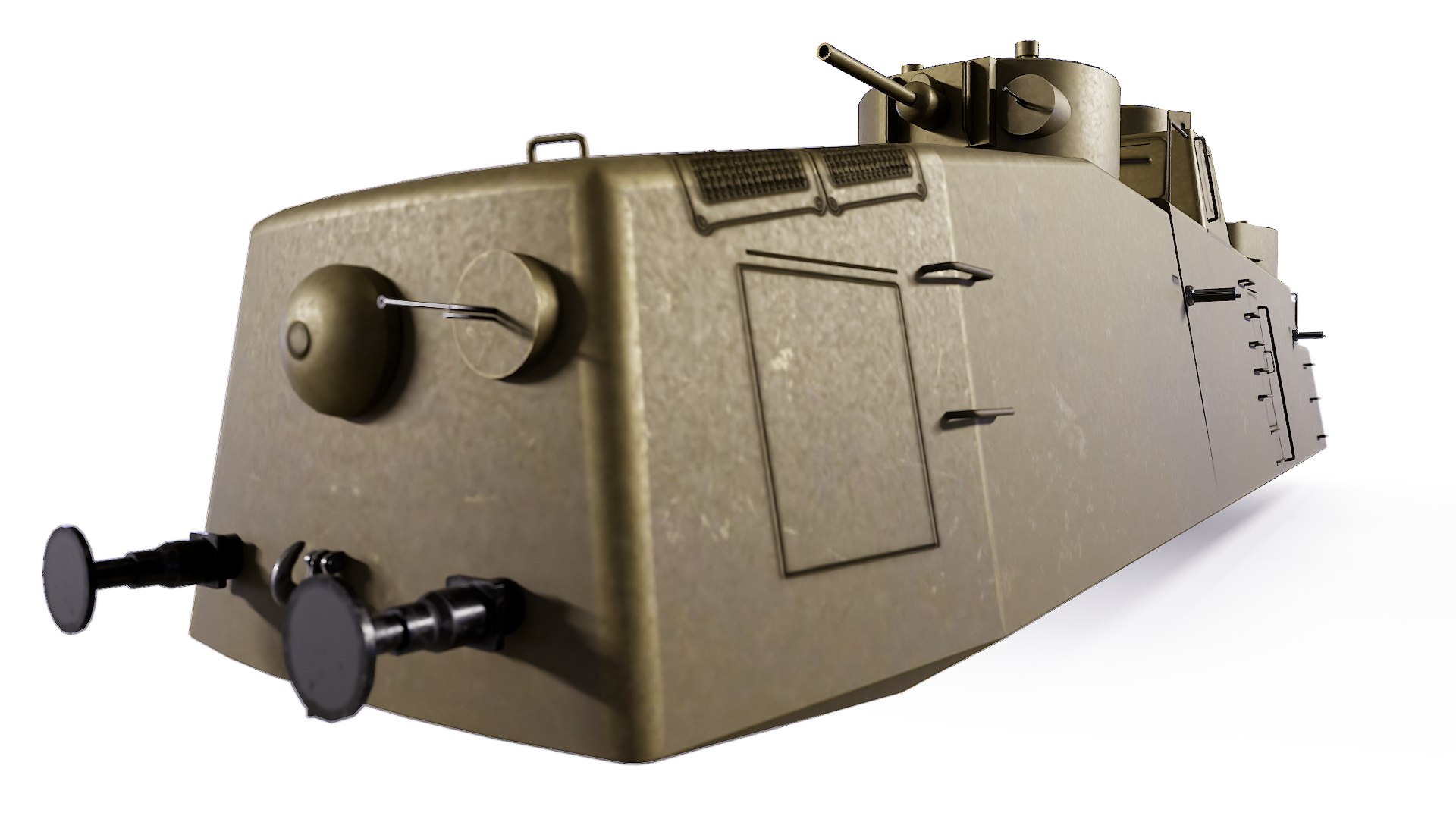 Motobronevagon MBV-2 3D Model - TurboSquid 1843731