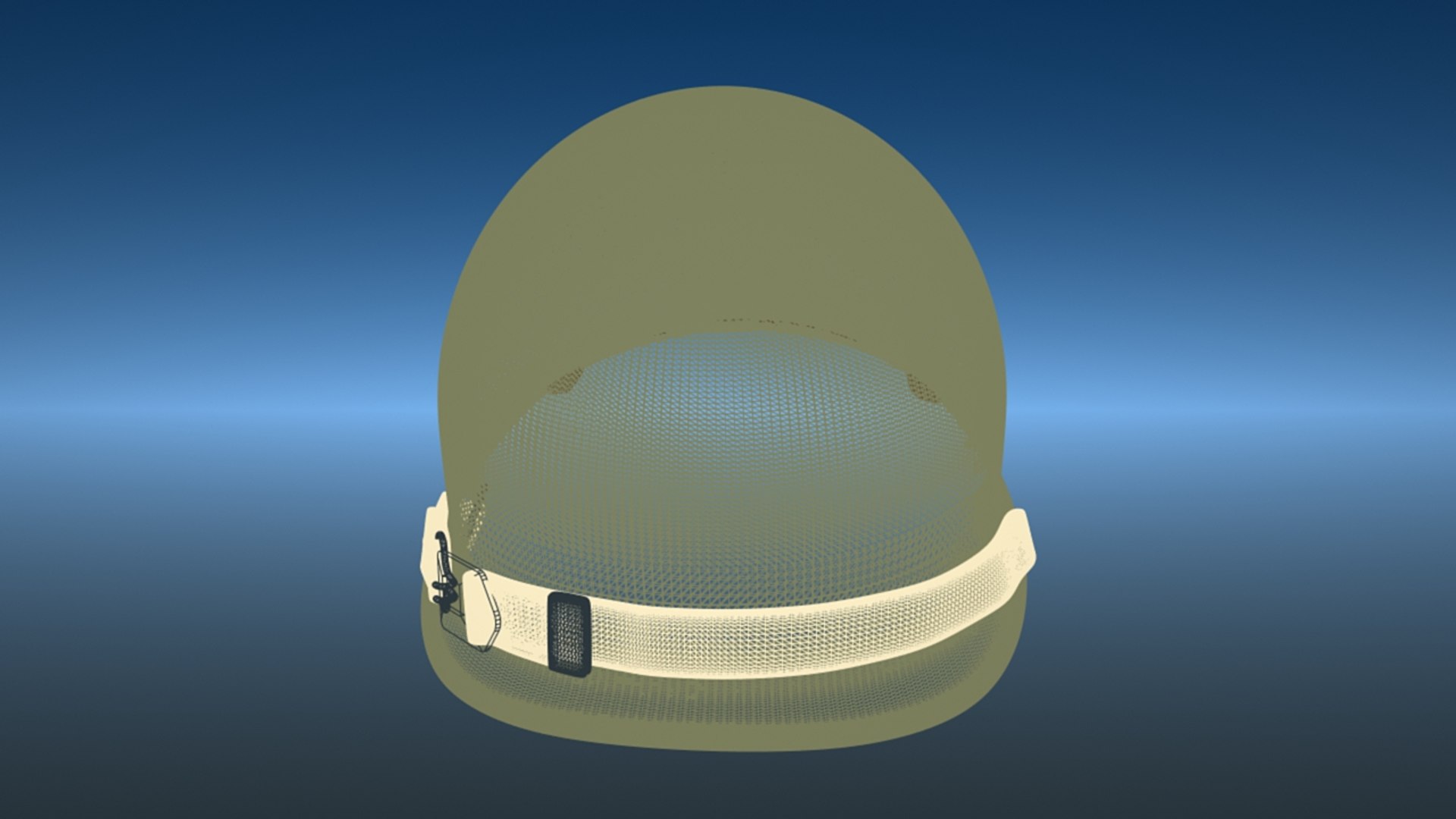 3d Model M1 Helmet