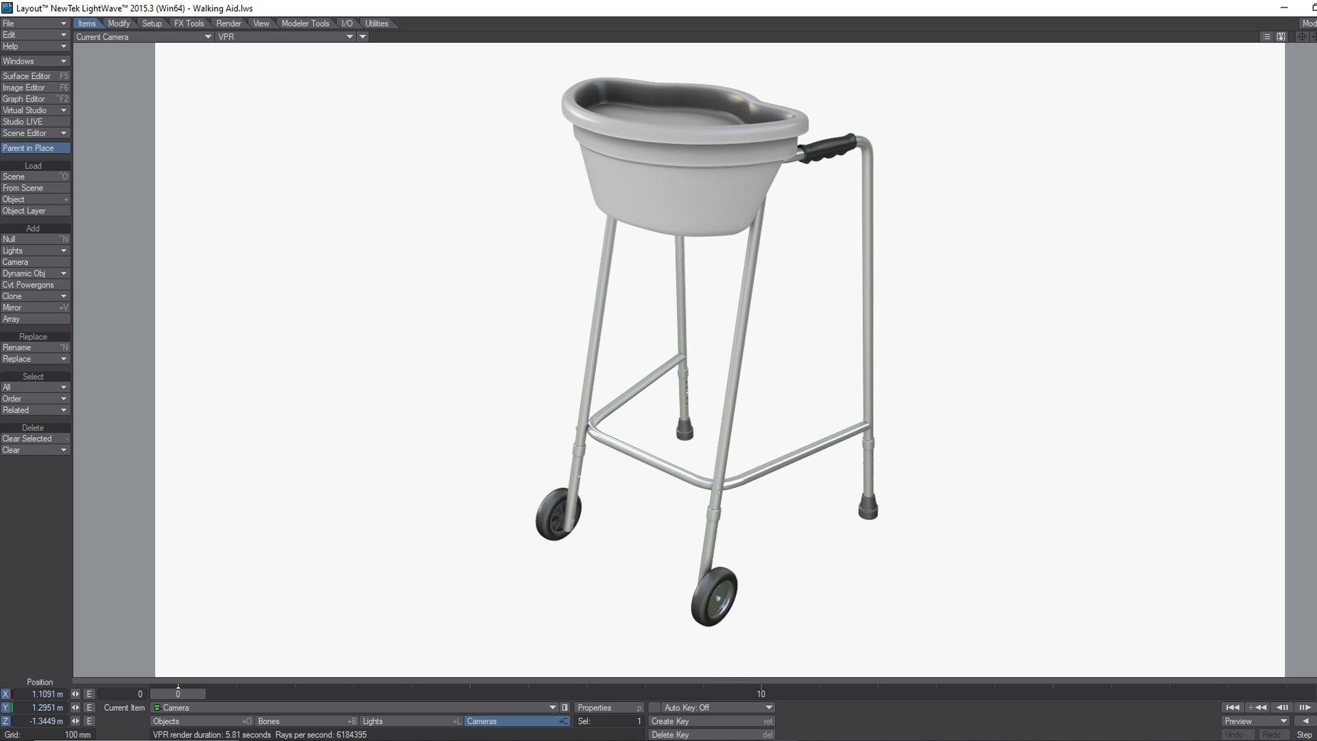 Walker Aid 3D Model - TurboSquid 2110627