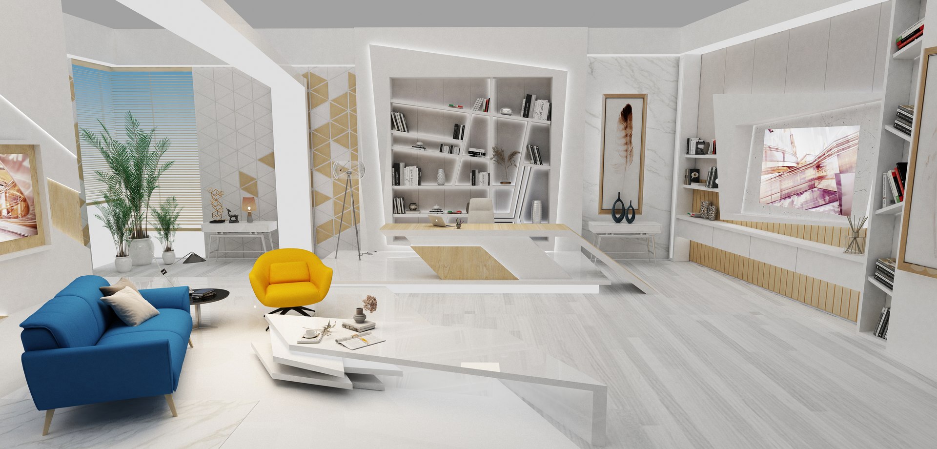 3D Model Tv Set Studio - TurboSquid 1998408