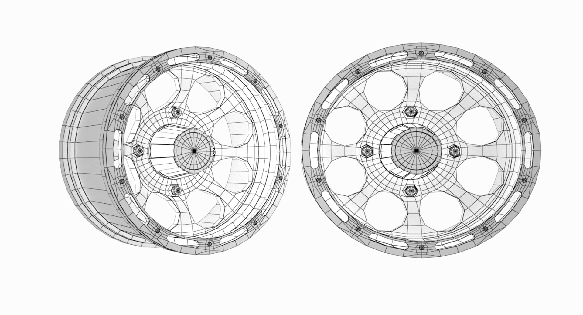 Usa Forged Voodoo Rims 3D Model - TurboSquid 1266704