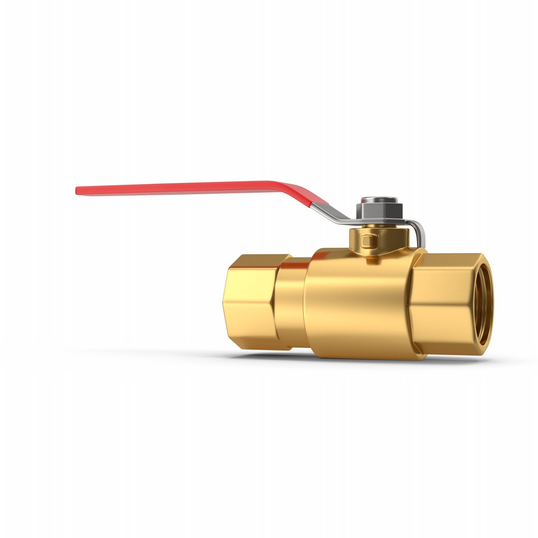 3D model Gold Valve - TurboSquid 2161284