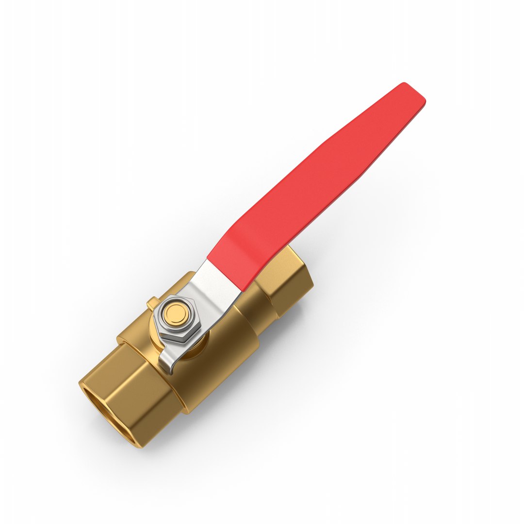 3D model Gold Valve - TurboSquid 2161284