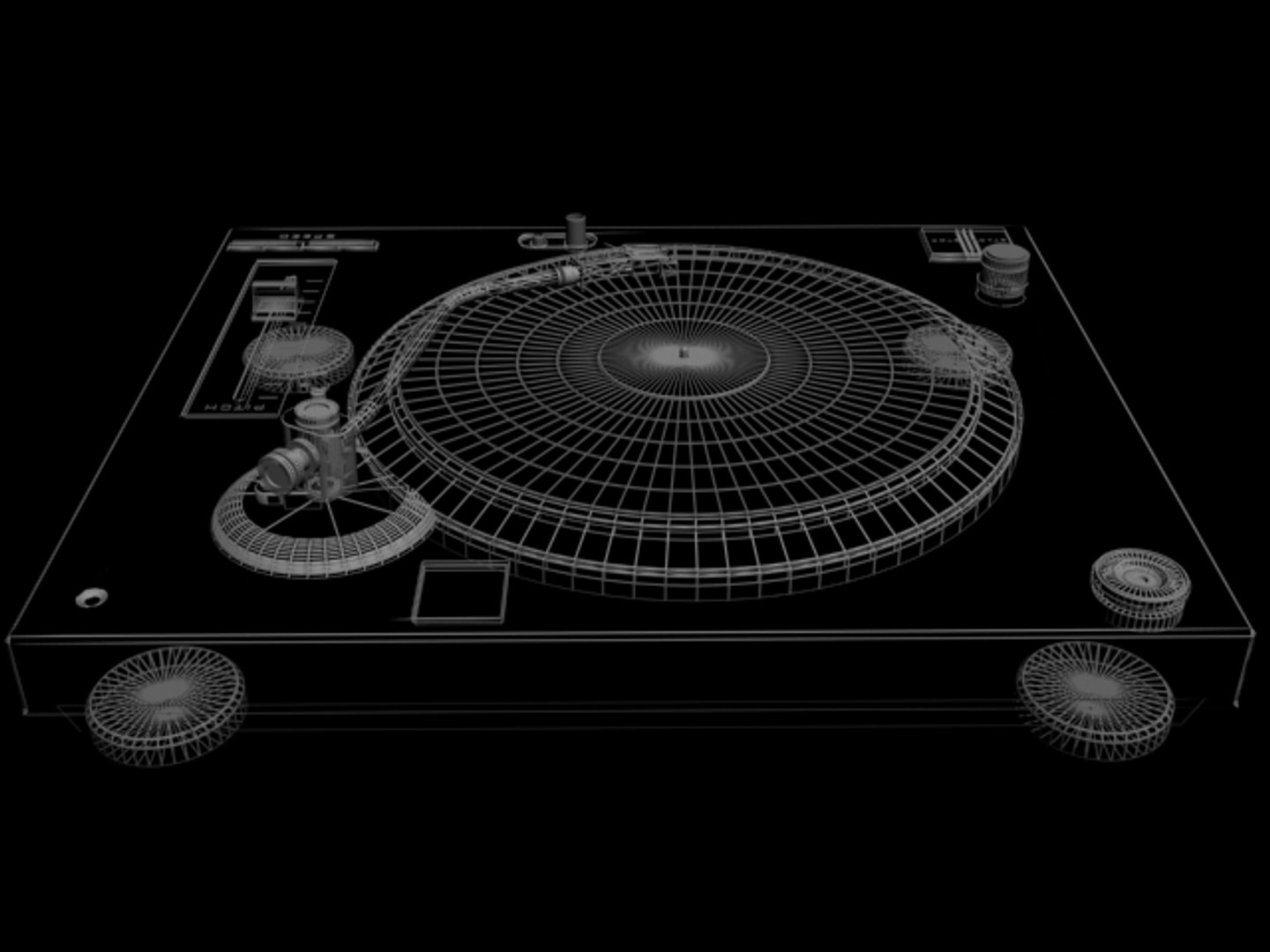 Maya Turntable Dj Deck