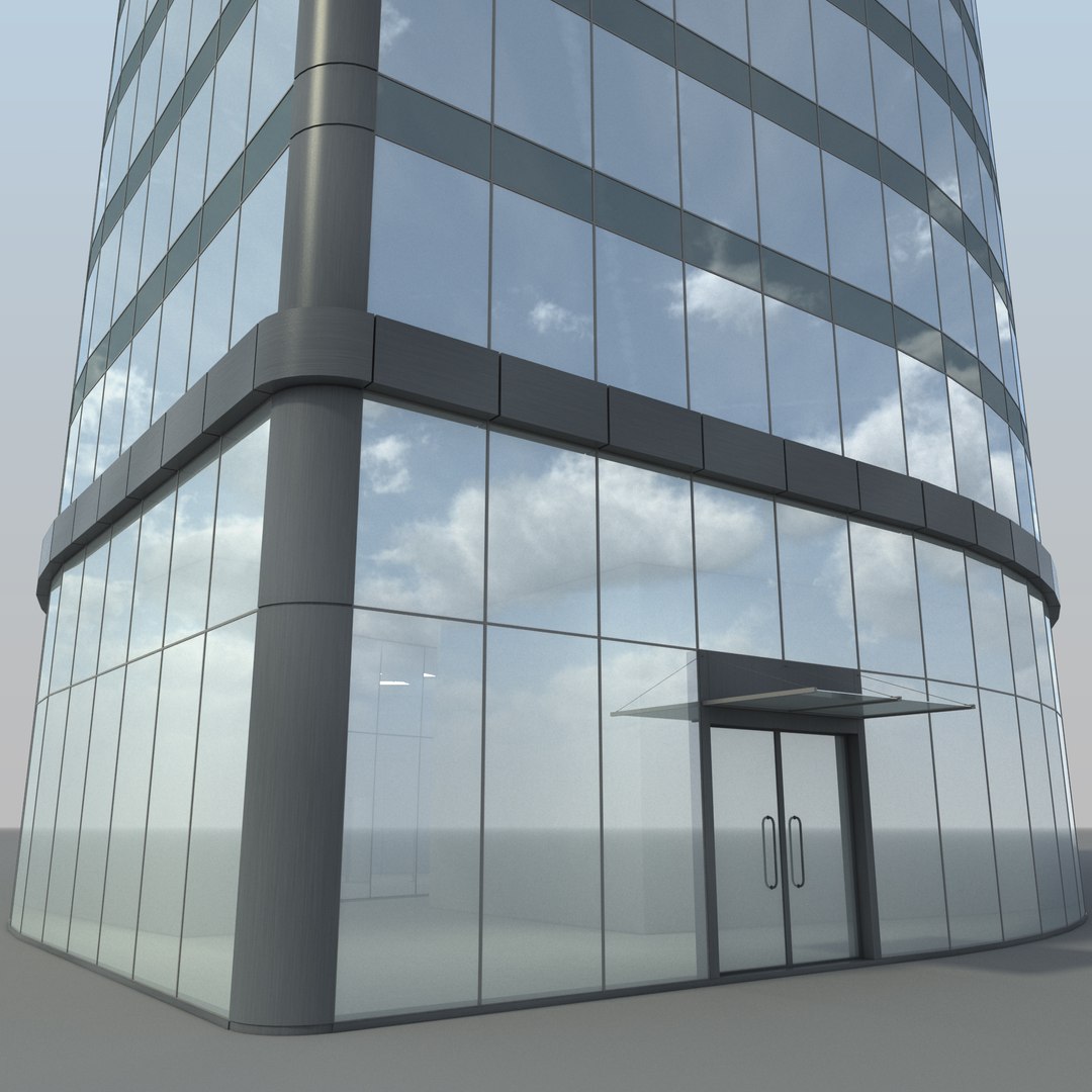 3d Tall Building Model