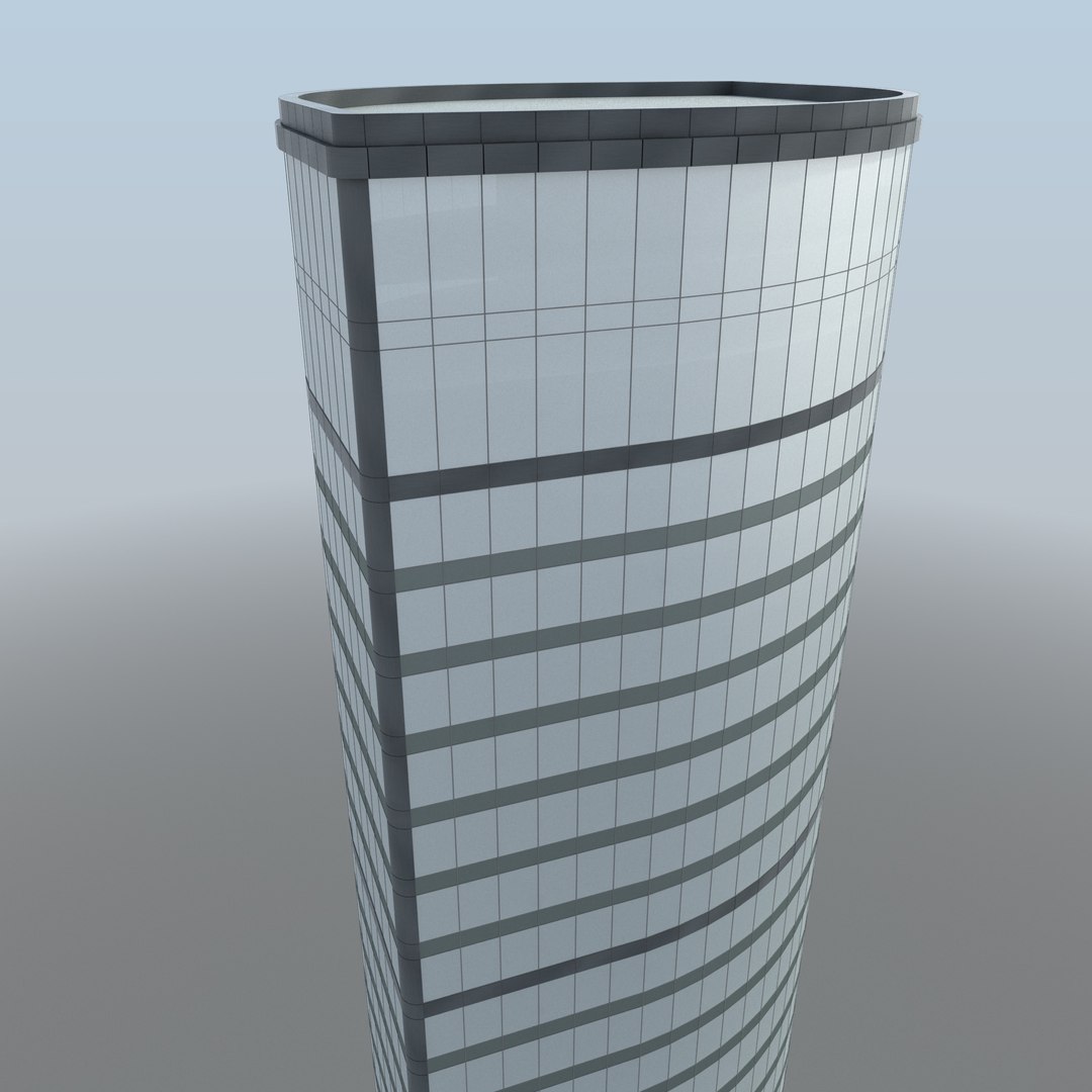 3d Tall Building Model