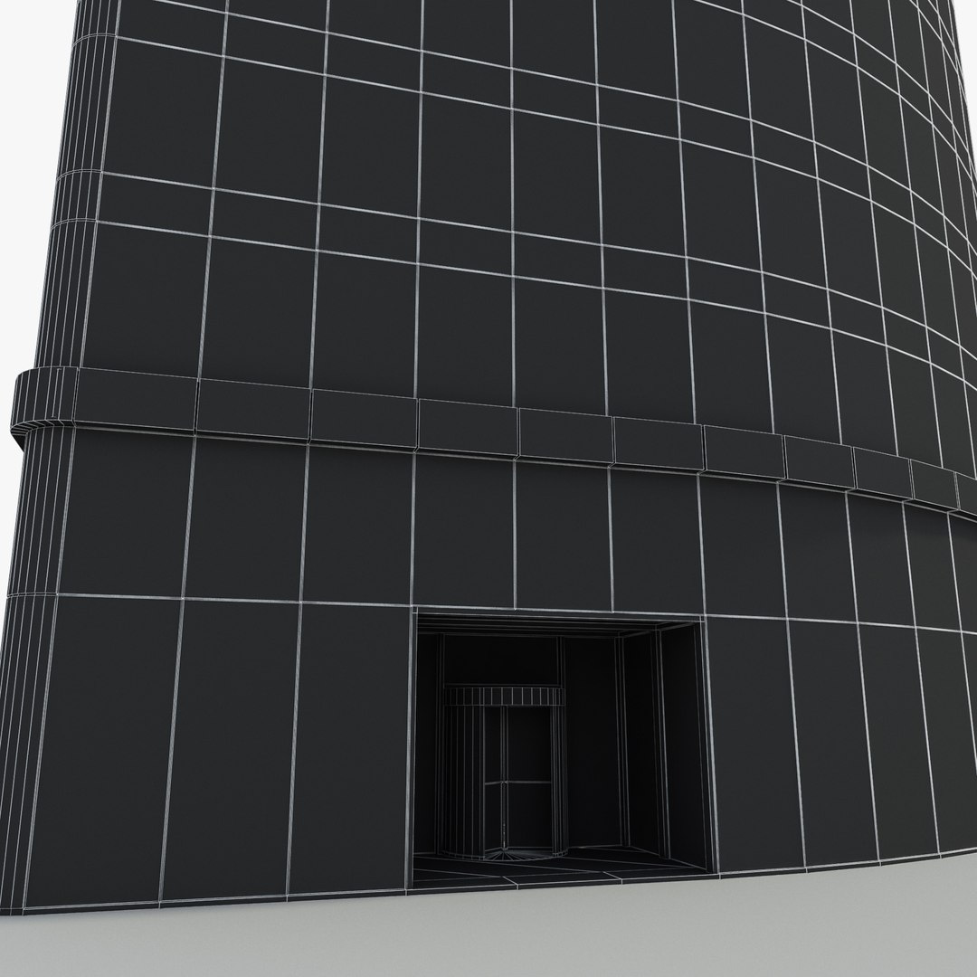 3d Tall Building Model