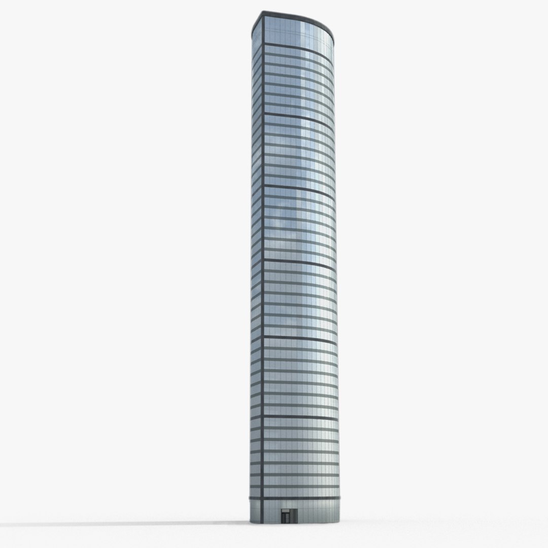 3d tall building model