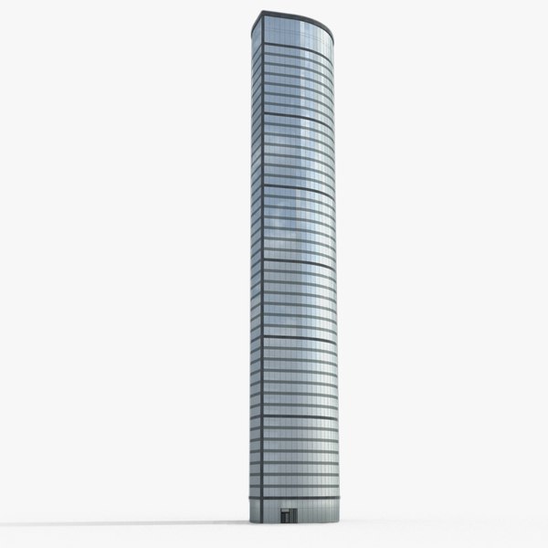 3d tall building model