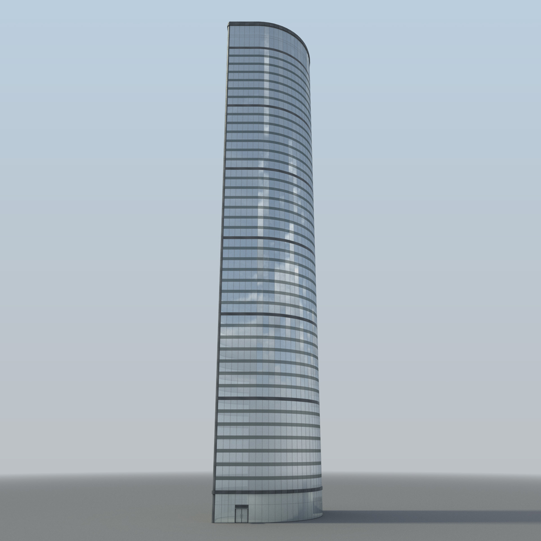 3d Tall Building Model