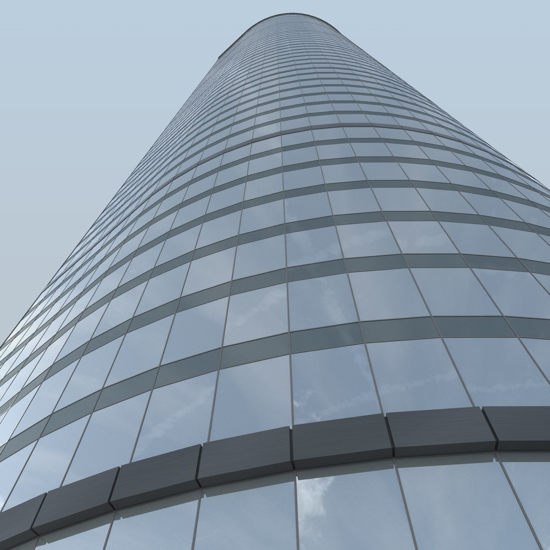 3d Tall Building Model