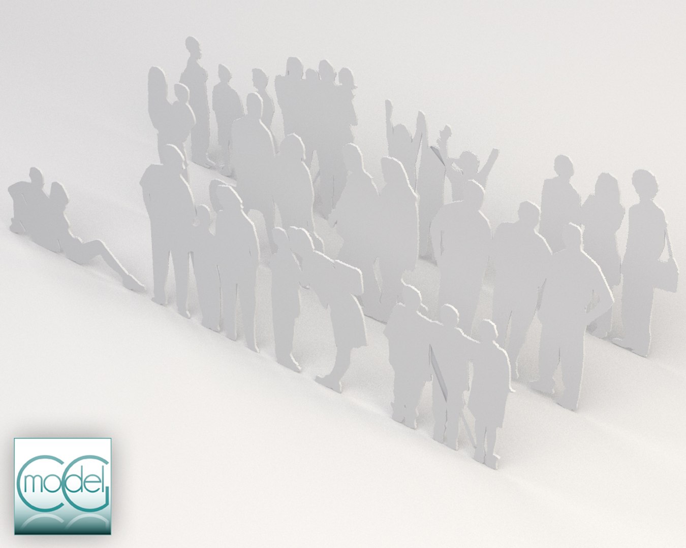 Obj Silhouette People
