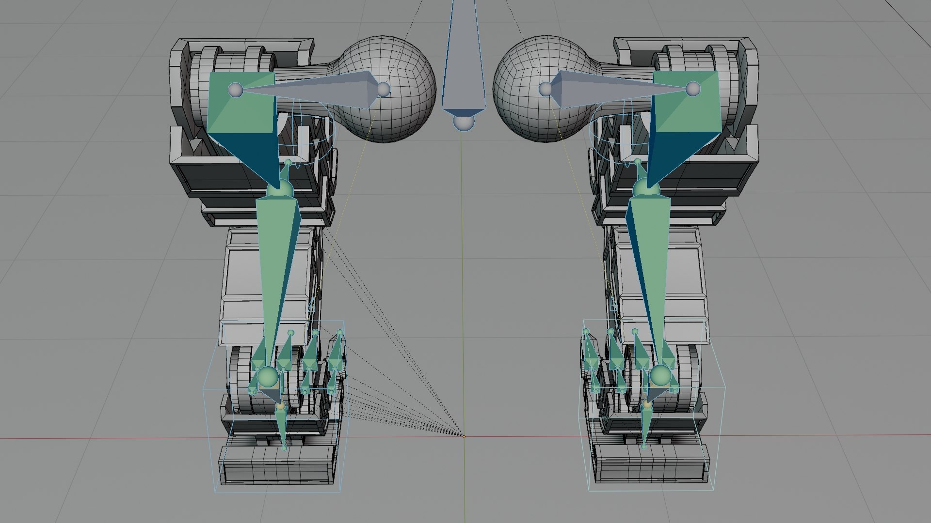 3D Mecha Limbs Rigged Robot Legs Game Ready Model - TurboSquid 2438784