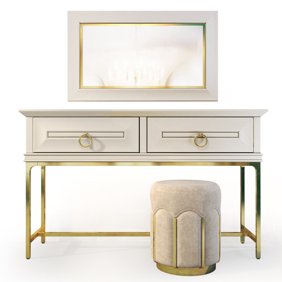 3D Console Dressing Table Evmoda Model - TurboSquid 1664917