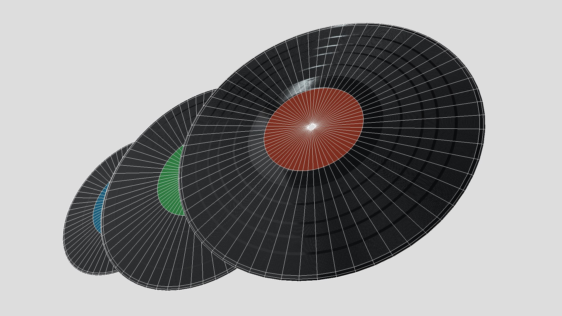 Vinyl Record Pack model - TurboSquid 2178516