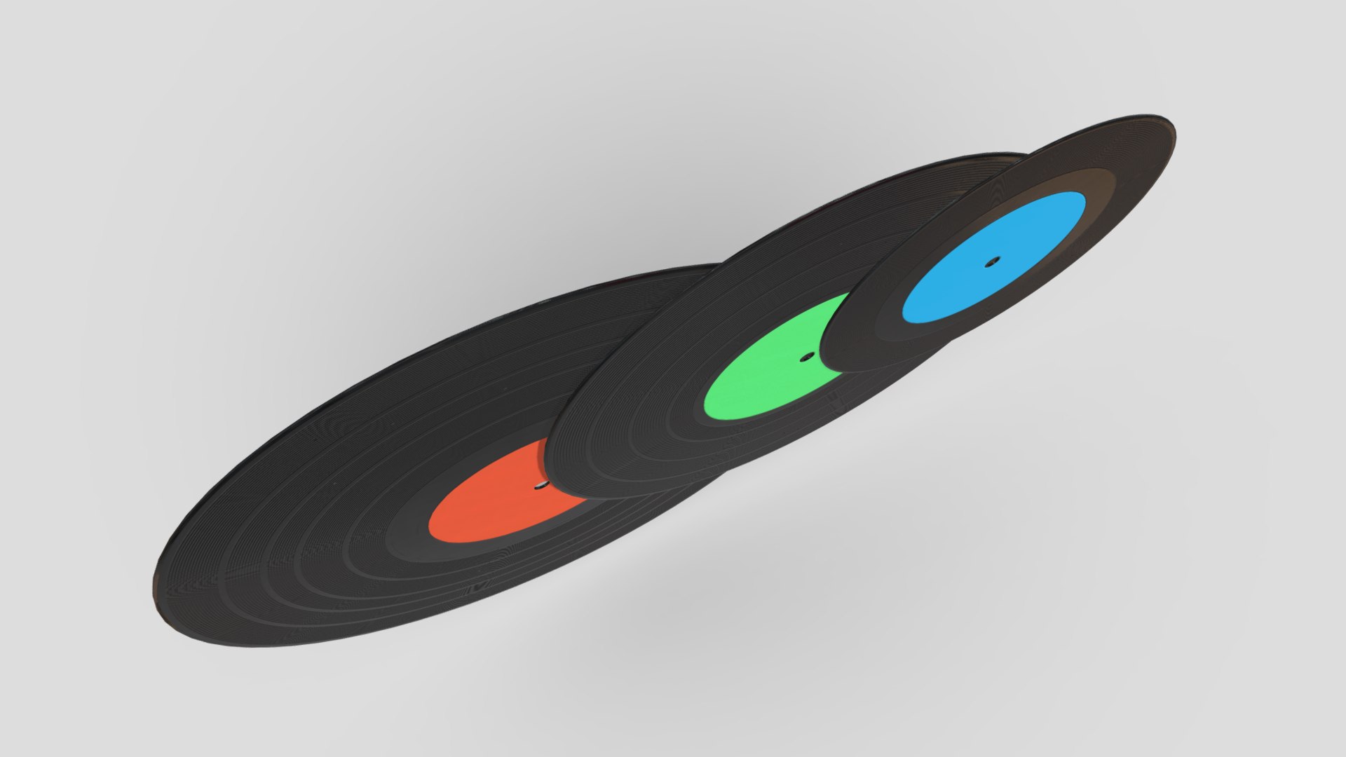 Vinyl Record Pack model - TurboSquid 2178516