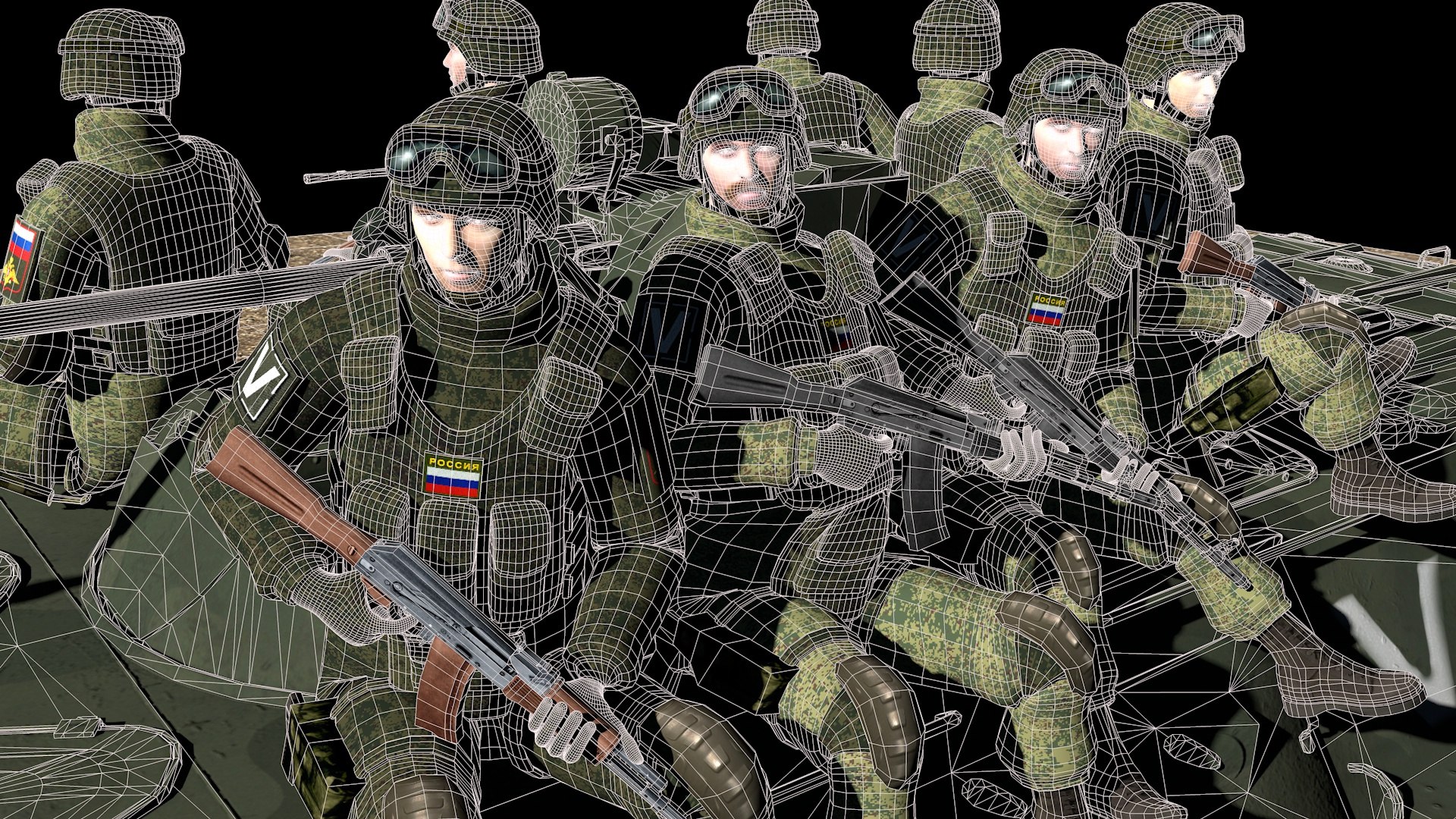 Russian BTR-80 3D Model - TurboSquid 2414196