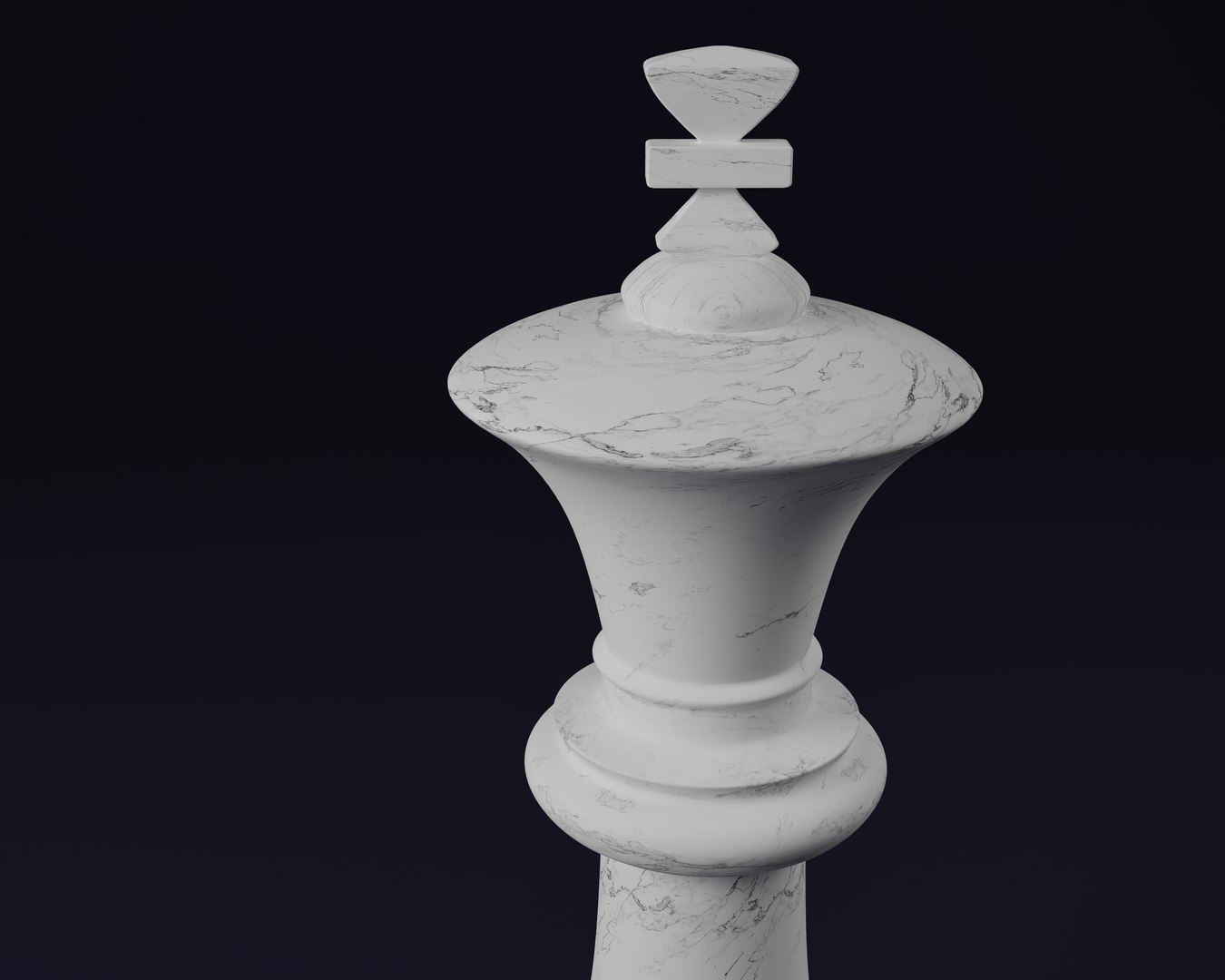 3D chess king piece - TurboSquid 1713743