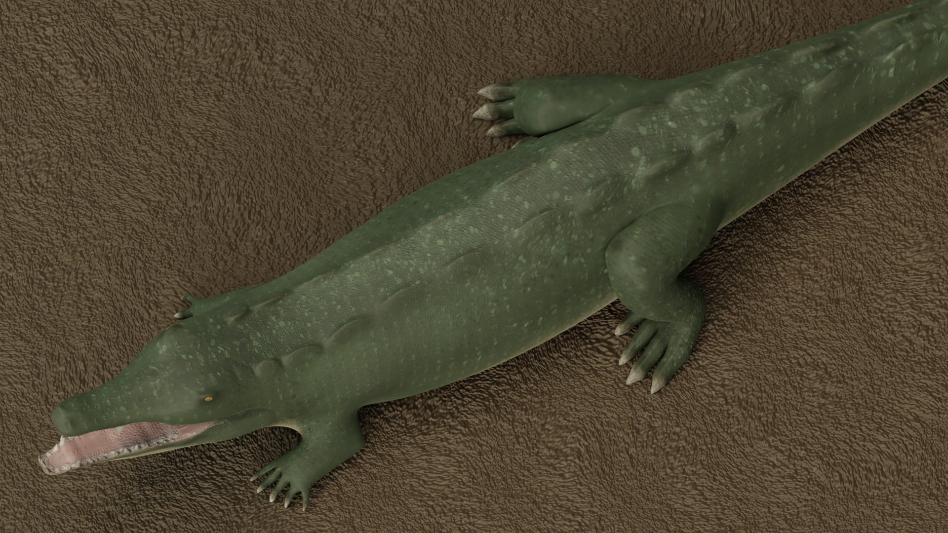 3D Model Crocodile - TurboSquid 2065690