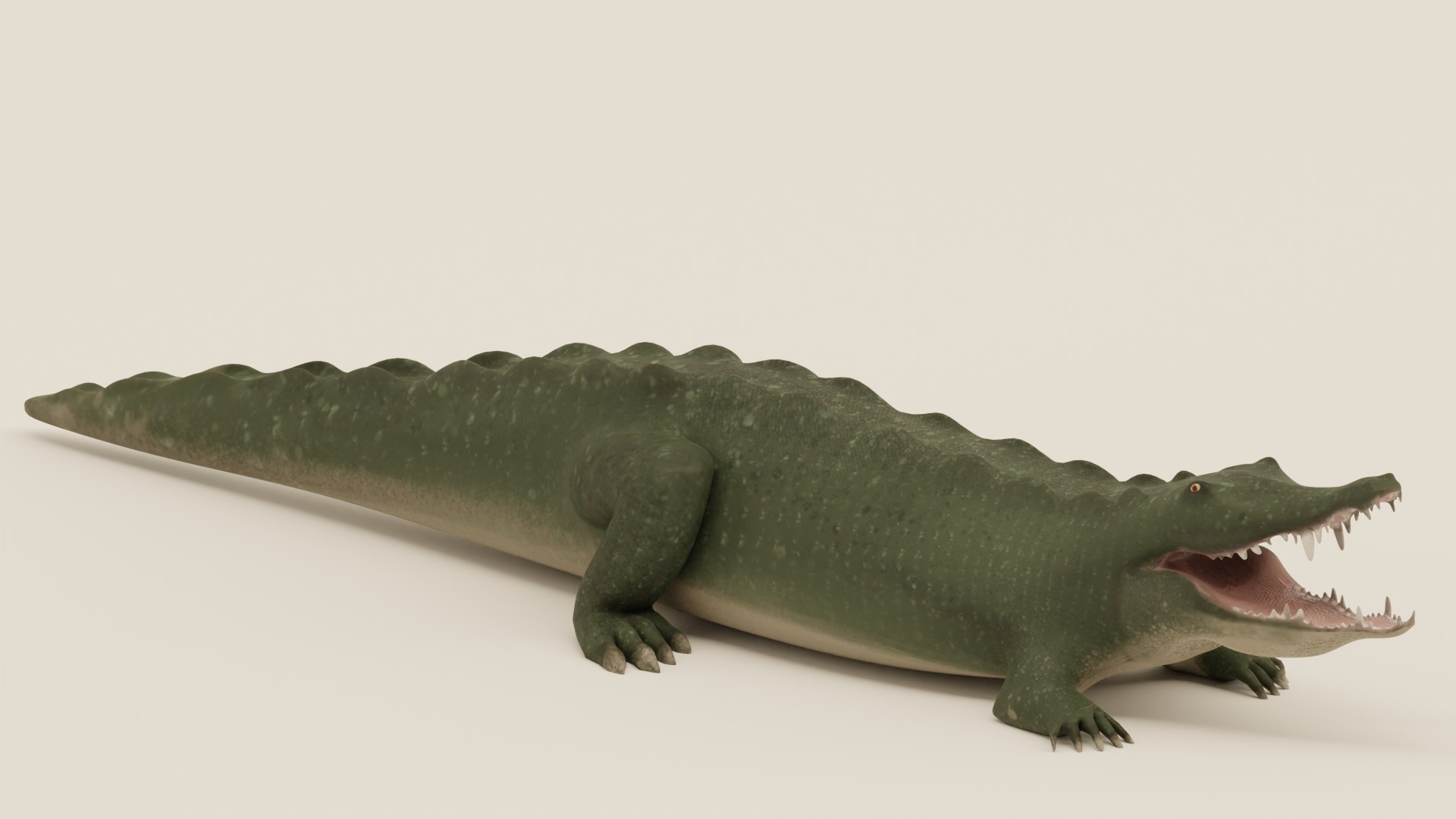 3D Model Crocodile - TurboSquid 2065690