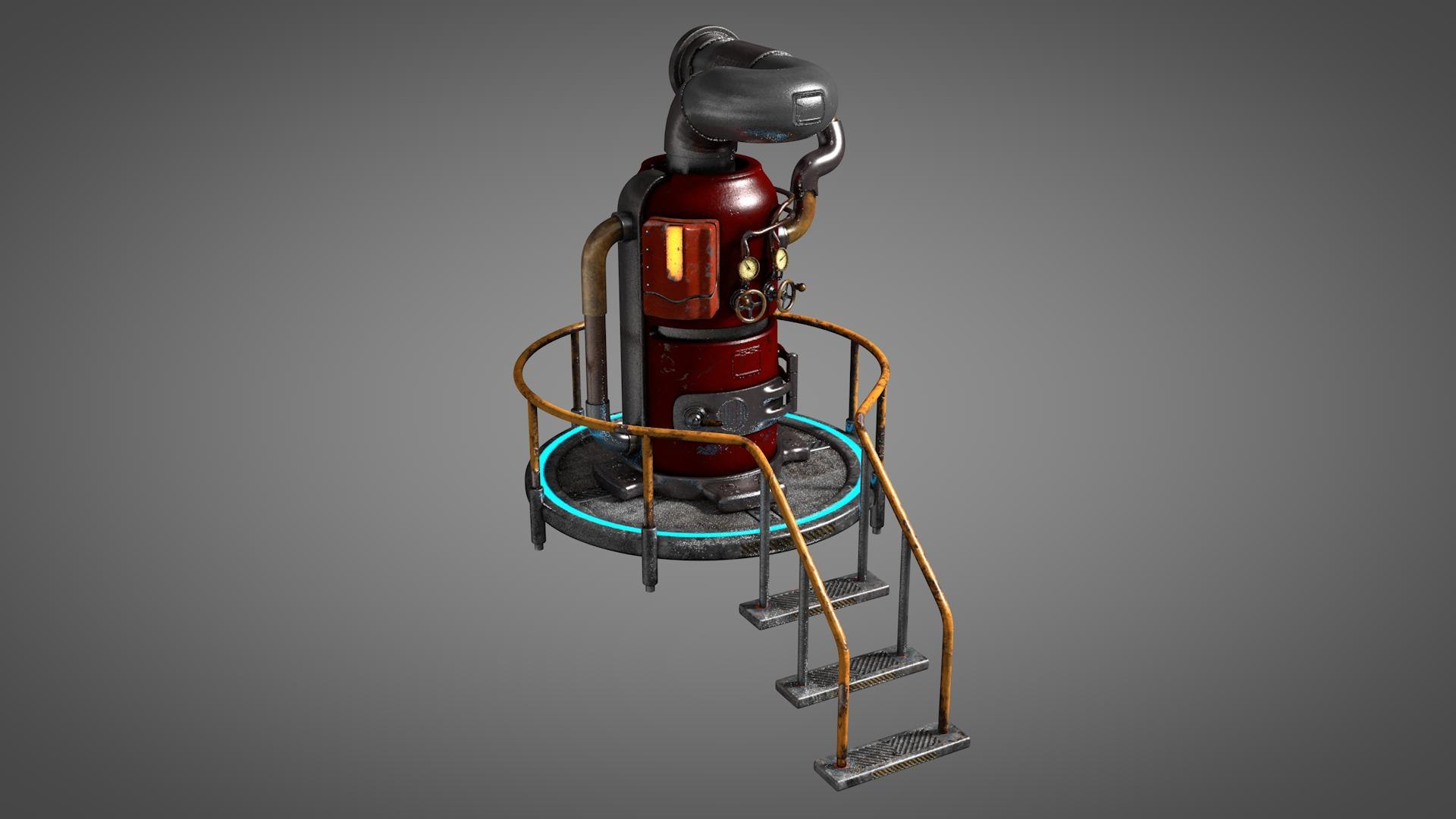 3D Boiler Water Heater Model - TurboSquid 1682924