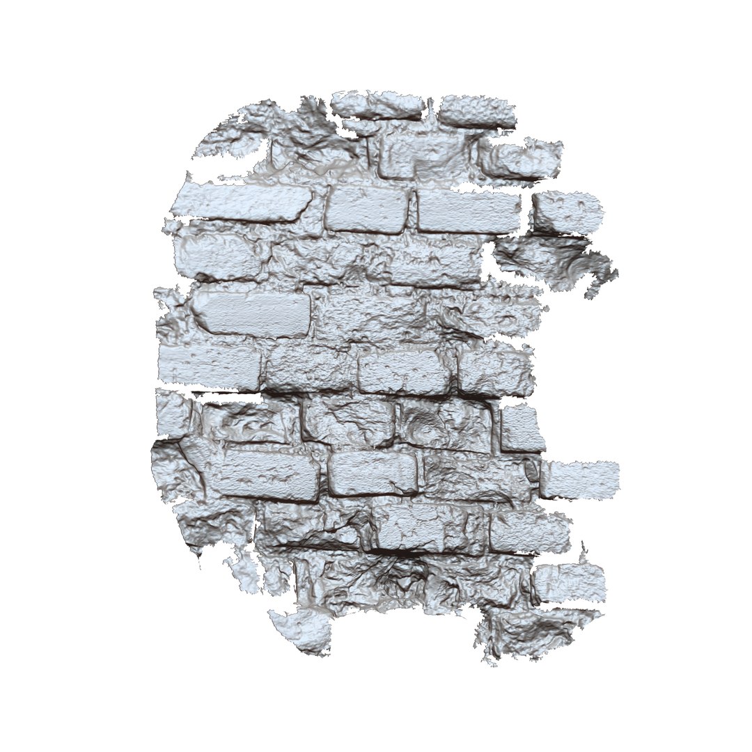 Realistic Scan Wall Raw 3D Model - TurboSquid 1594002