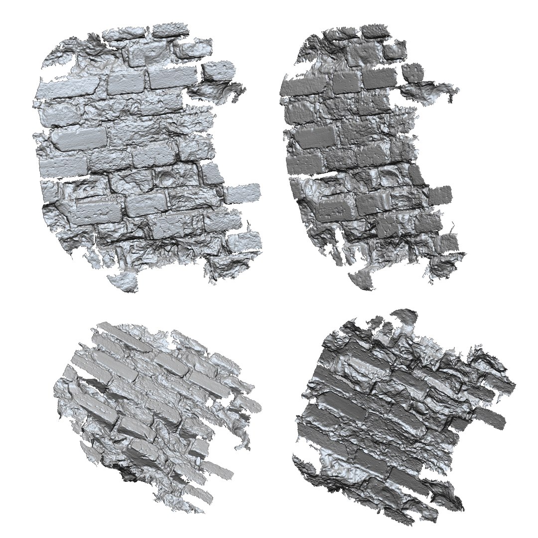 Realistic Scan Wall Raw 3D Model - TurboSquid 1594002