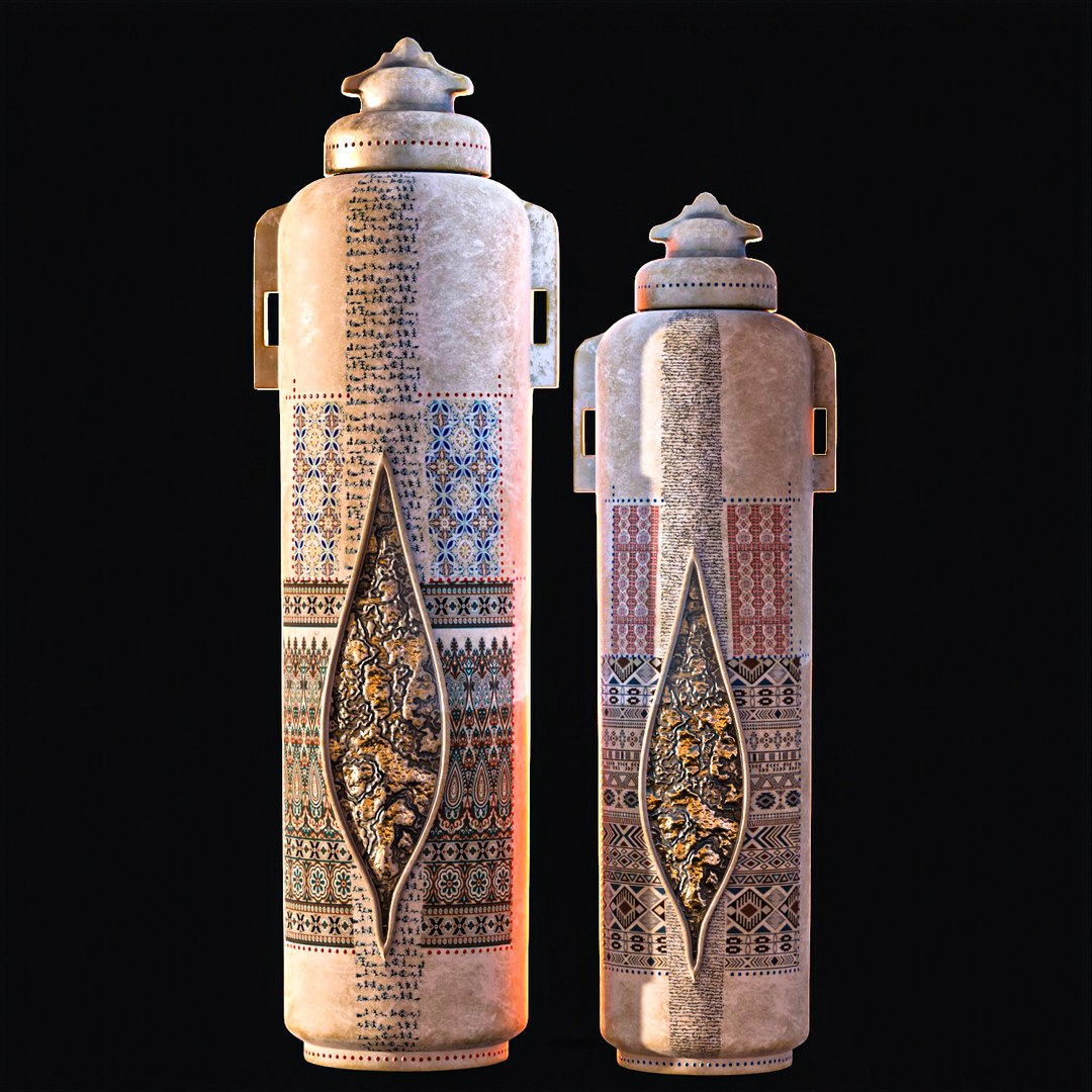 3D Model POTS COLLECTION 08 - TurboSquid 1934430