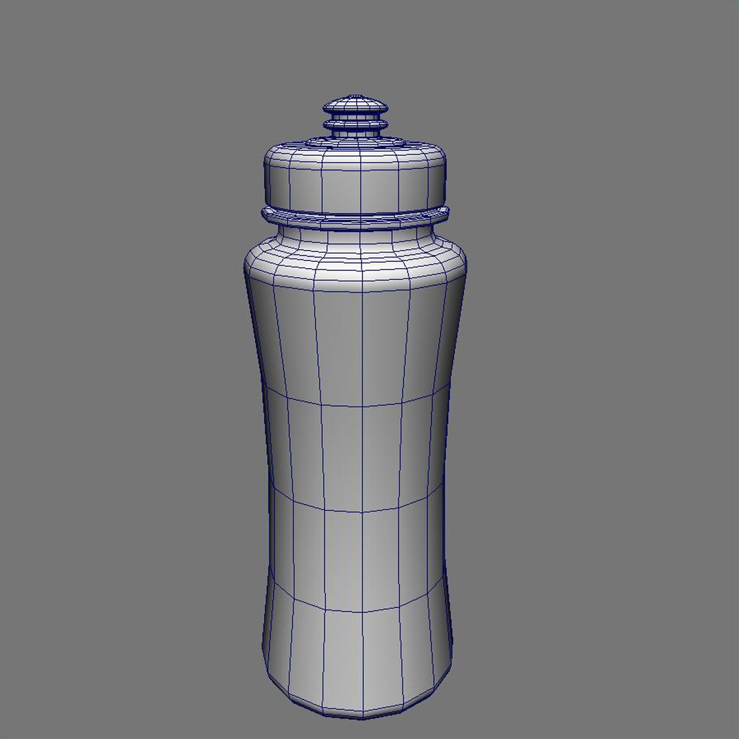 3d model of bottle sipper